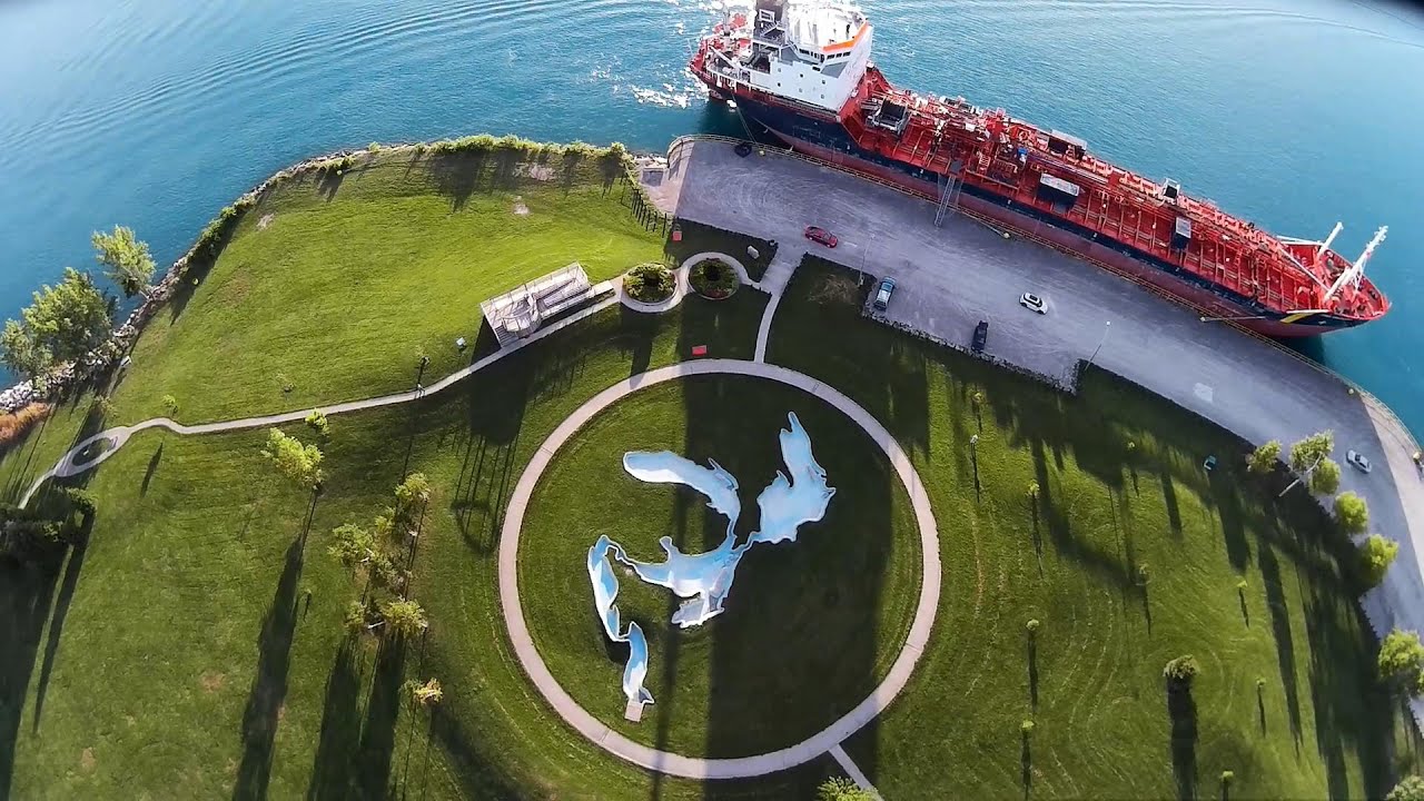 Drone Sarnia Bay photo flight 2015 09 20 - YouTube