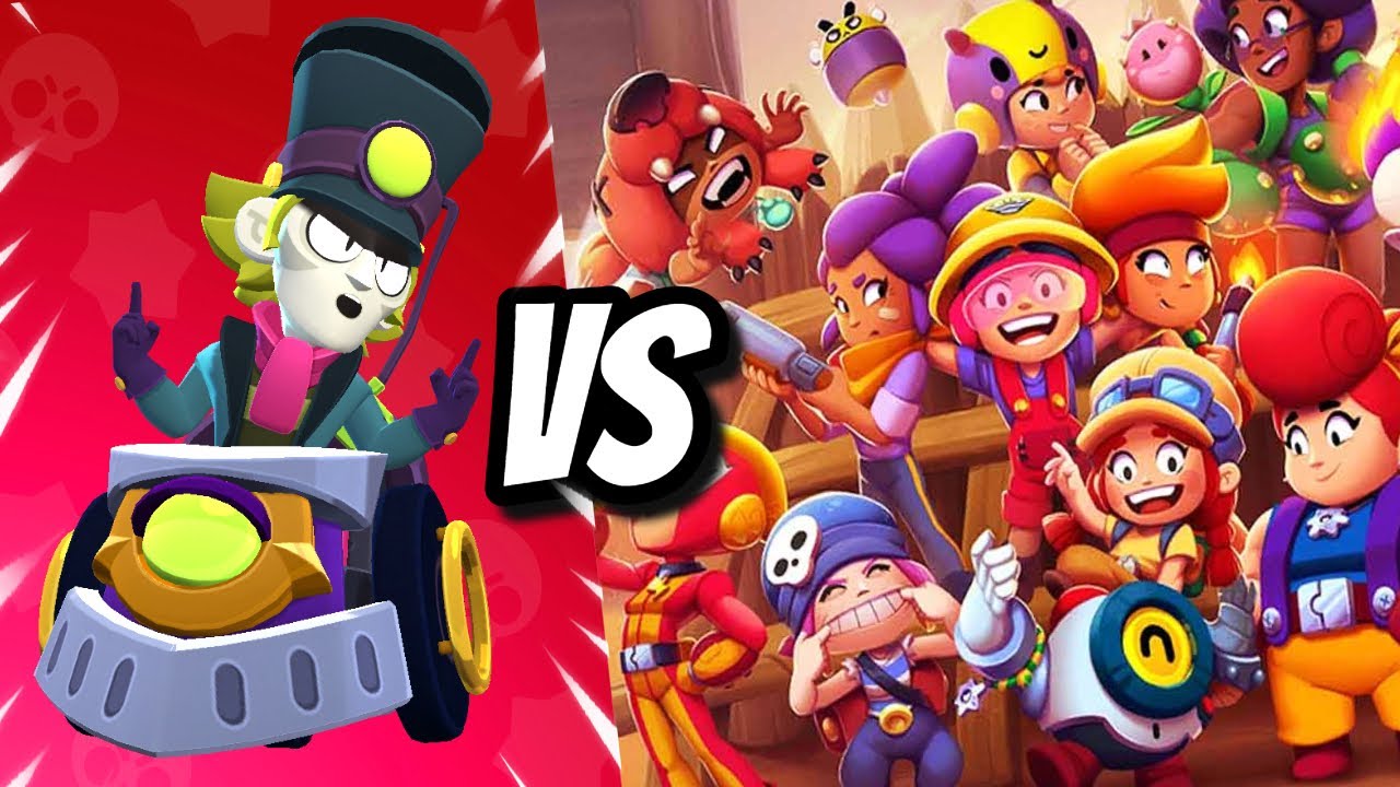🔥🥵CHUCK VS TODOS LOS BRAWLERS🥵🔥 |1 VS 1| BRAWL STARS | GAMEPLAY ESPAÑOL ...