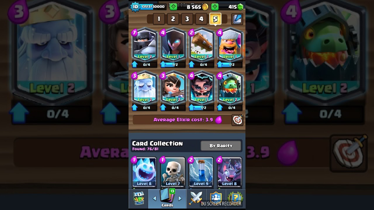 legendary deck arena 11 - YouTube