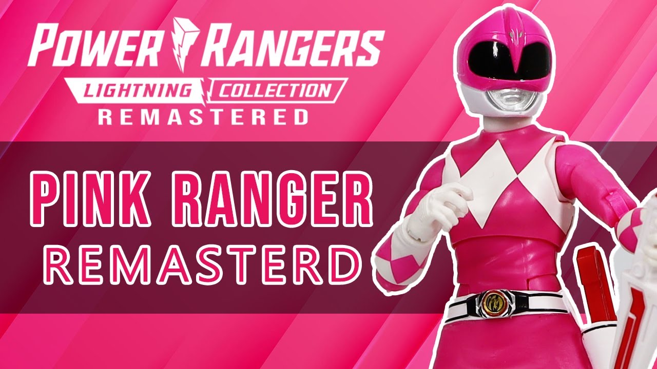 Power Rangers Lightning Collection Remastered - Pink Ranger - YouTube