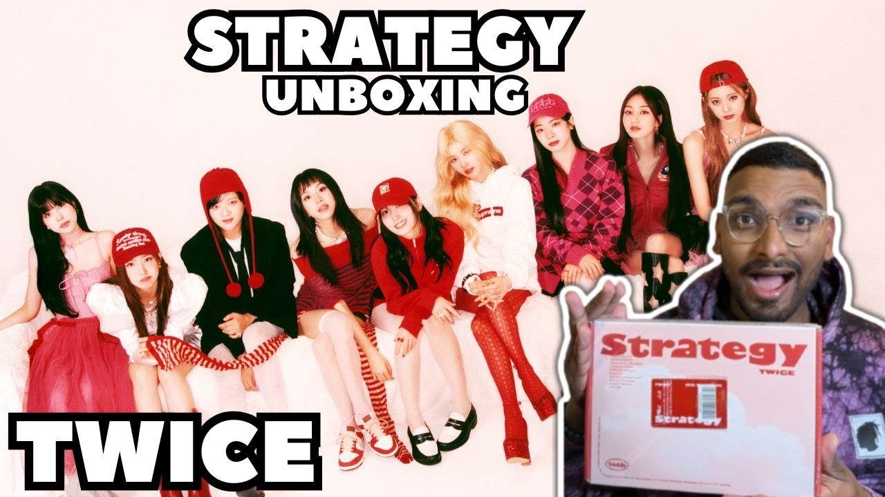 TWICE STRATEGY 14TH MINI ALBUM UNBOXING (STEP 1 VERSION) - YouTube