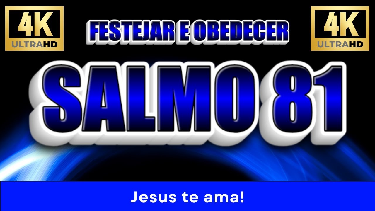 Capítulo da Bíblia - Salmo 81 (Bíblia Sagrada em Áudio, Bíblia Sagrada ...