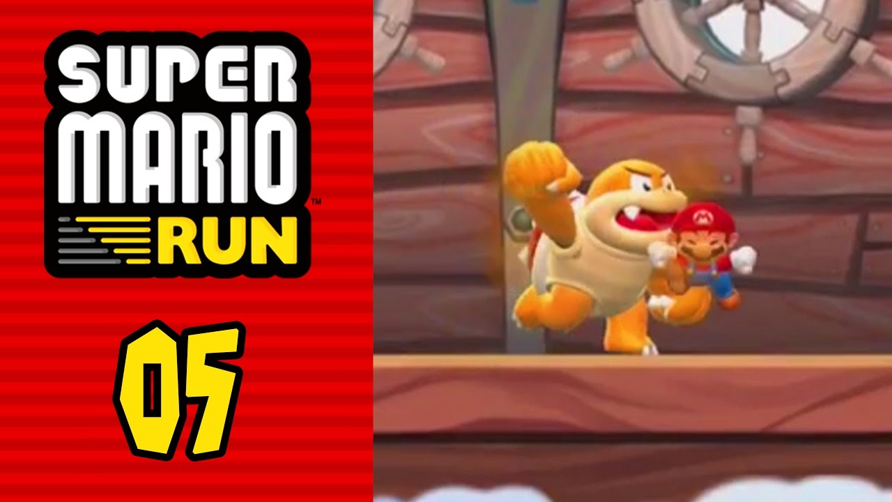 Super Mario Run Gameplay Walkthrough Part 5 World 4 4-1 - 4-4! - YouTube