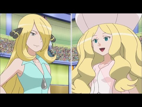 Percila contre Cynthia | Pokémon : Noir & Blanc – Destinées Rivales ...