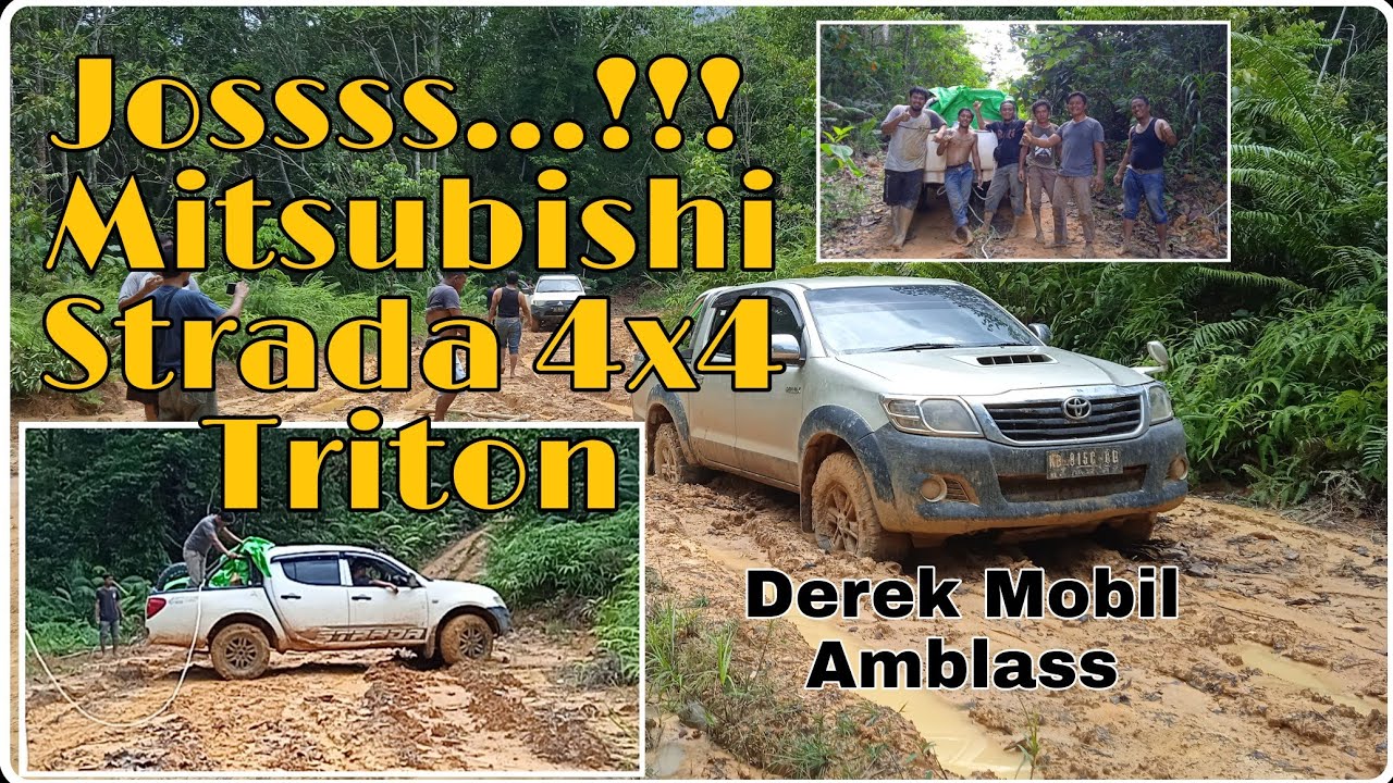 Strada 4WD Triton | Derek Mobil Amblas | Mobil 4wd Libas Jalan Lumpur ...