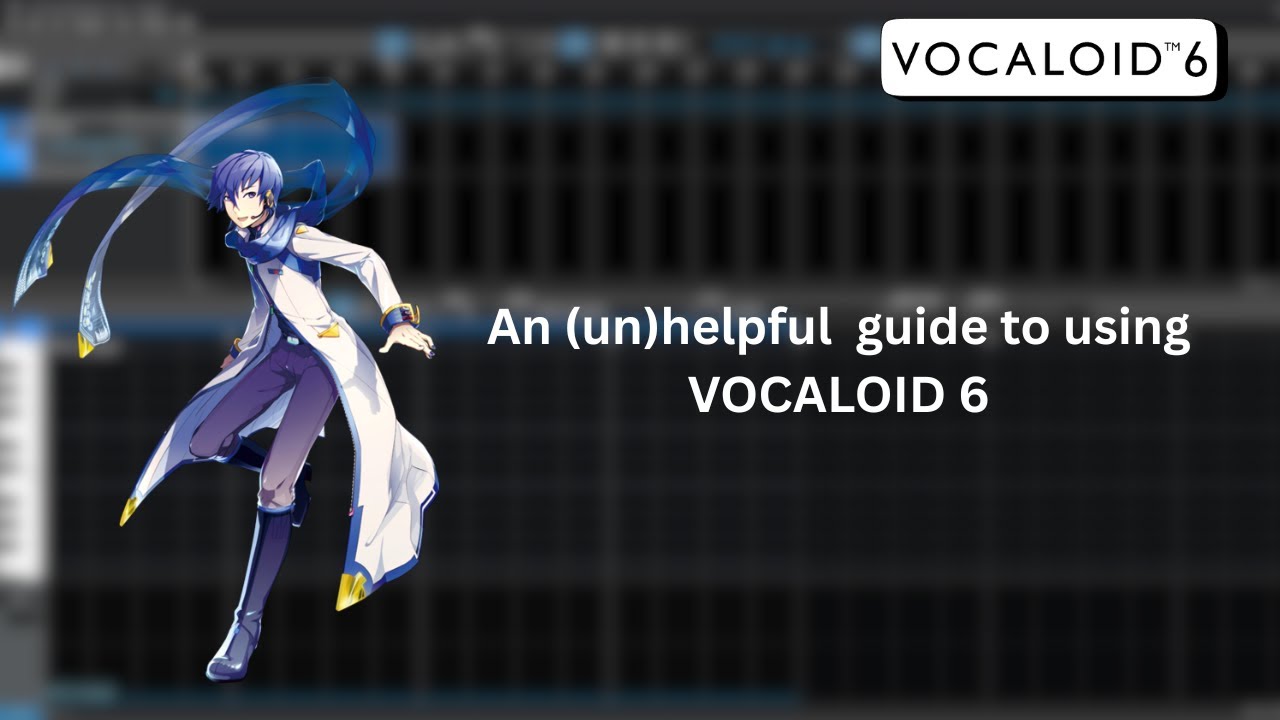 vocaloid archive 03: using Vocaloid 6 for the first time (except with ...