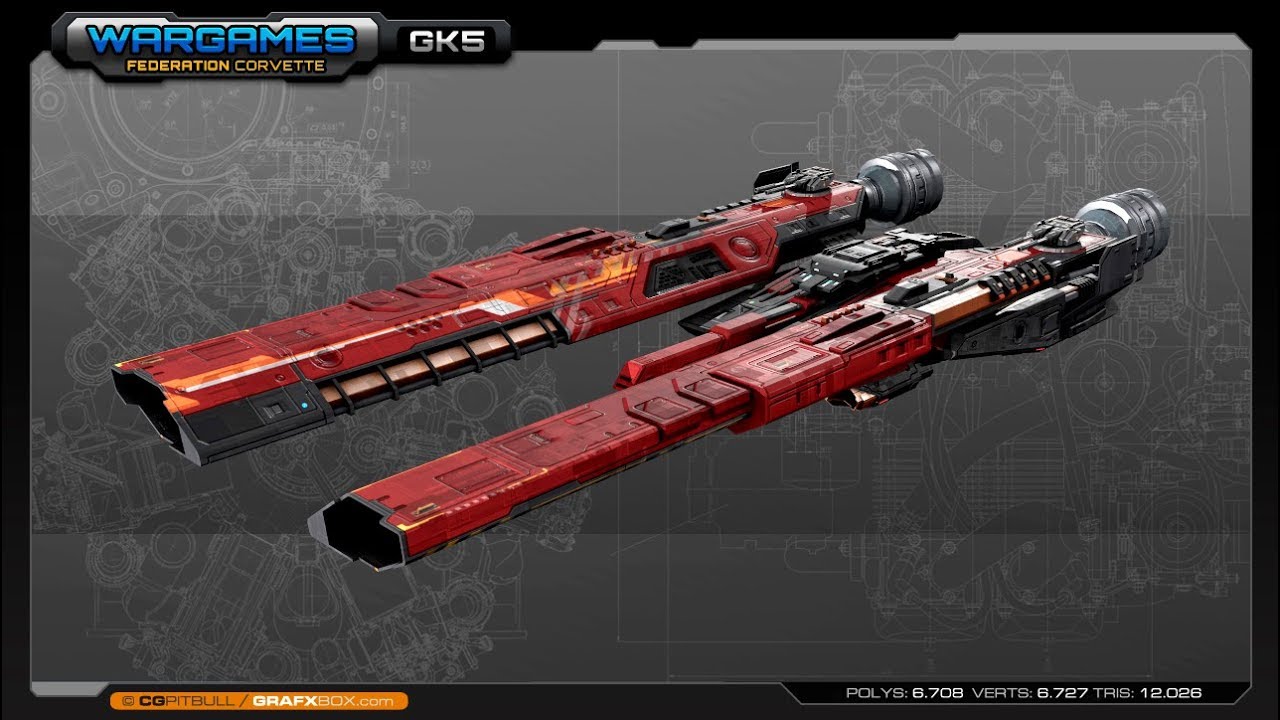 Spaceship / FEDERATION Corvette GK5 - YouTube