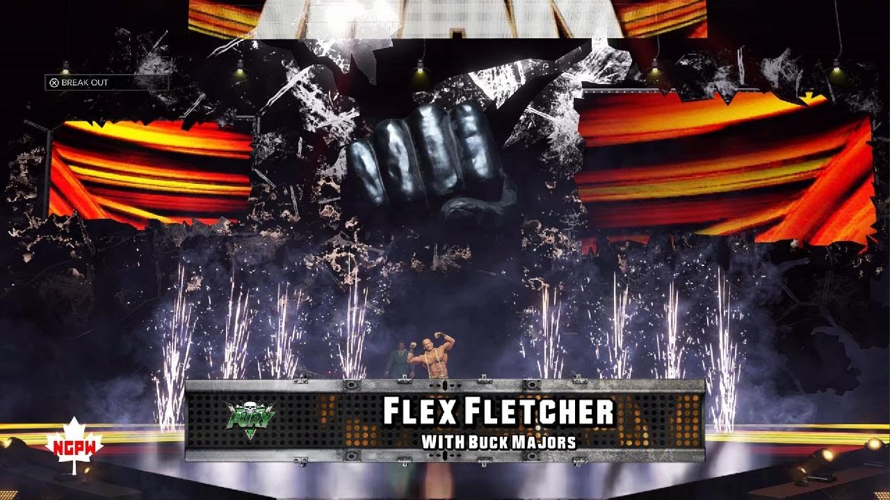 NGPW Flex Fletcher debuts!!! - YouTube
