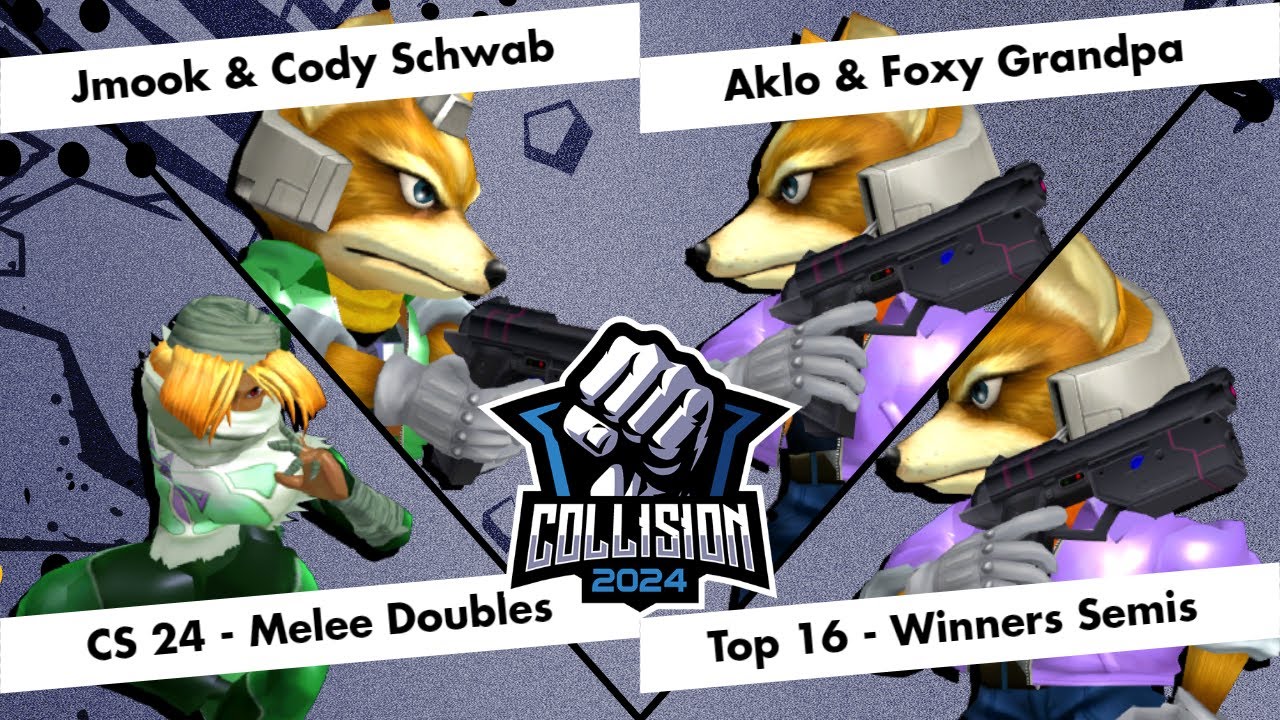 Collision 2024 Melee Doubles - Jmook & Cody Schwab vs Aklo & Foxy ...