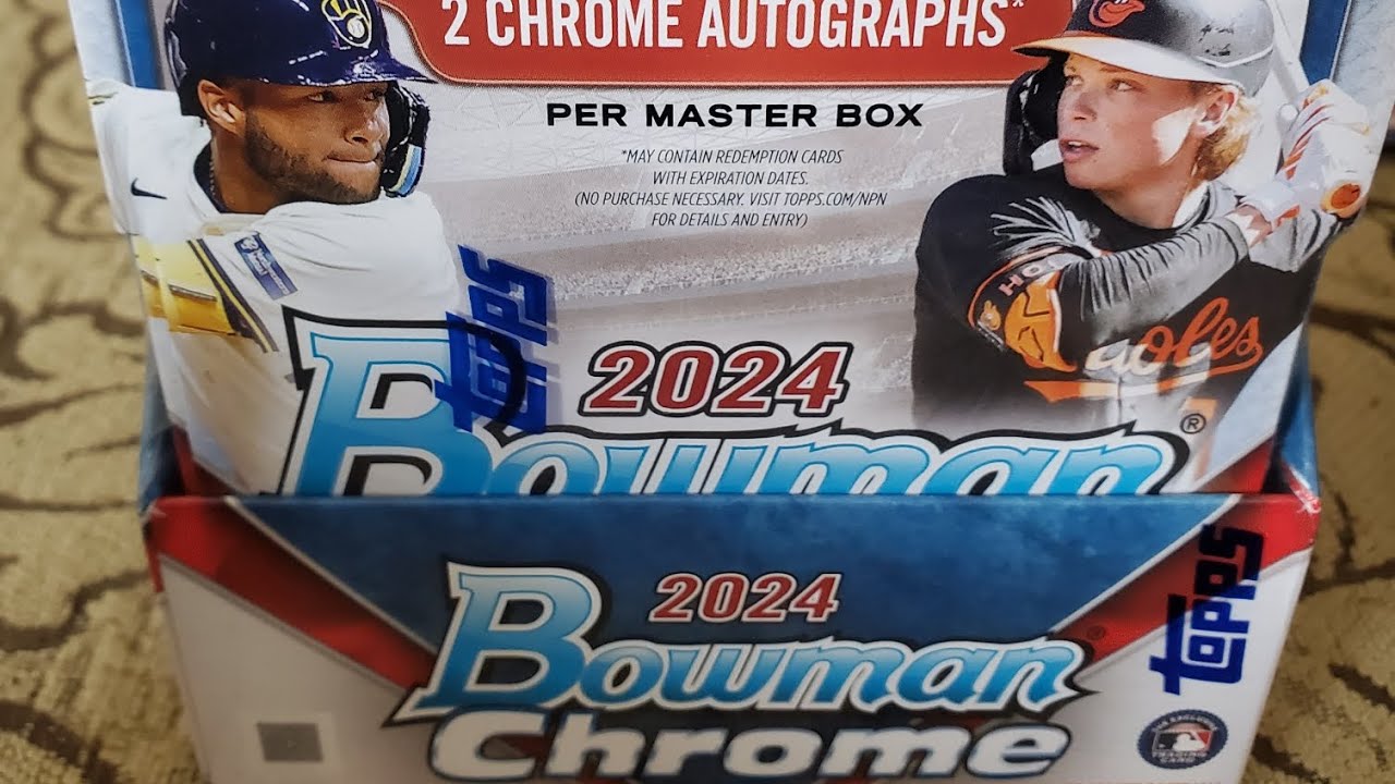 2024 Bowman Chrome - Getting Short Changed!!! - YouTube