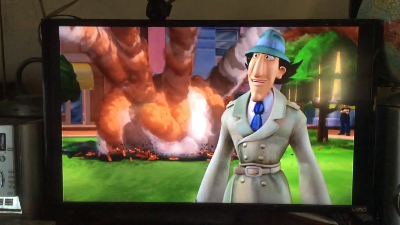 Hotdog Stand Explodes With Chief Qimbily Inside, Inspector Gadget ...