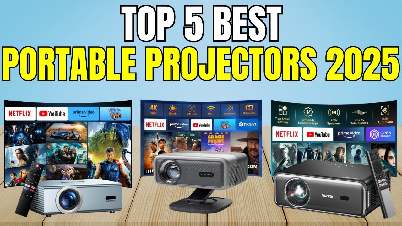 Best Portable Projectors 2025 | Must Watch Before You Buy One! - YouTube