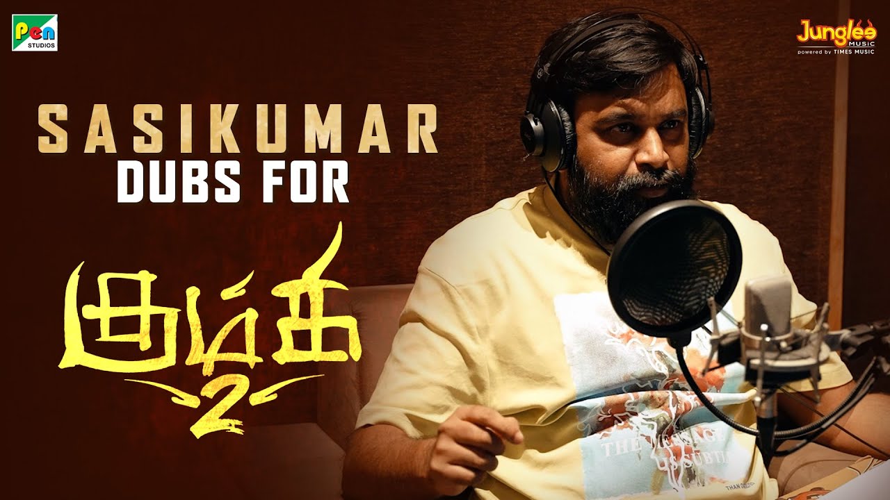 Sasikumar Dubs for - Kumki 2 | Prabhu Solomon | Mathi | Arjun Das ...