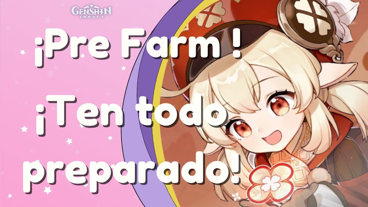 ⭐PRE-FARMEO KLEE GENSHIN IMPACT - FARMEA TODO - GUÍA DE FARMEO ⭐ - YouTube