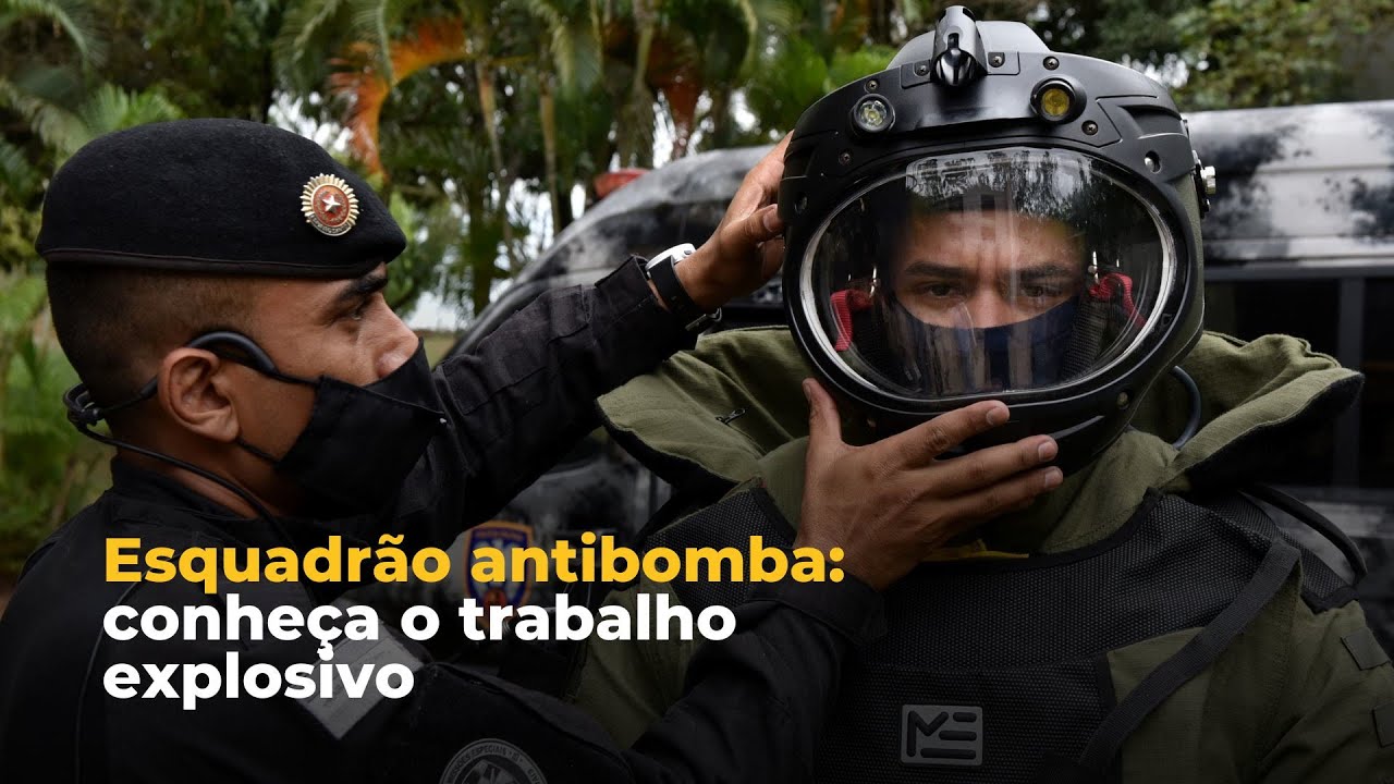 Trabalho explosivo? Saiba como funciona o Esquadrão Antibombas do ES ...