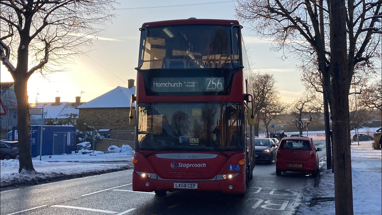 *Withdrawn + Hoover* Journey on Stagecoach London Route 256 to Harold ...