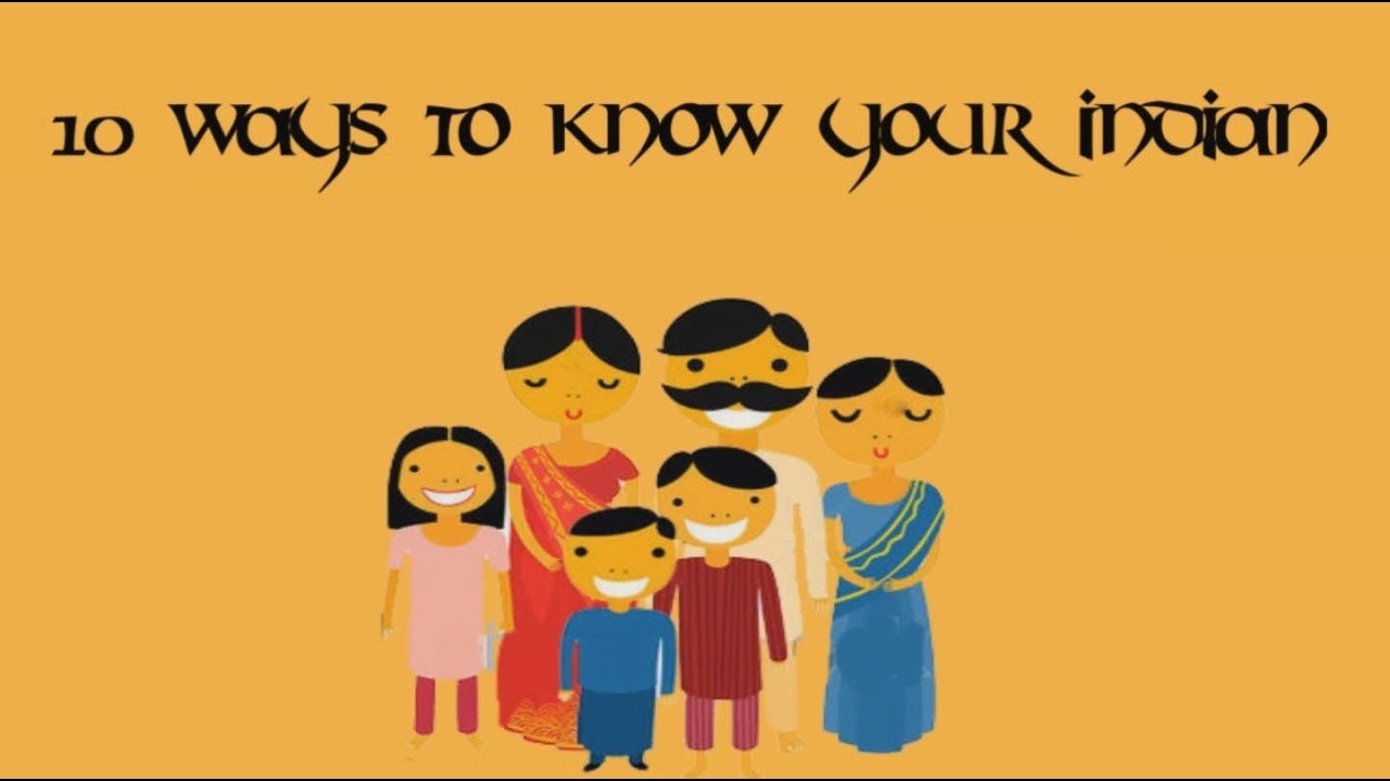 10 ways to know your indian - YouTube