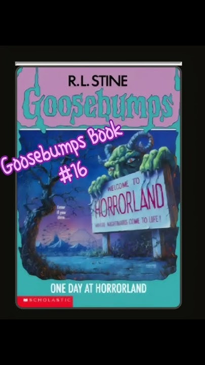 Goosebumps book #16 One Day at HorrorLand #goosebumps #goosebumpsbooks ...