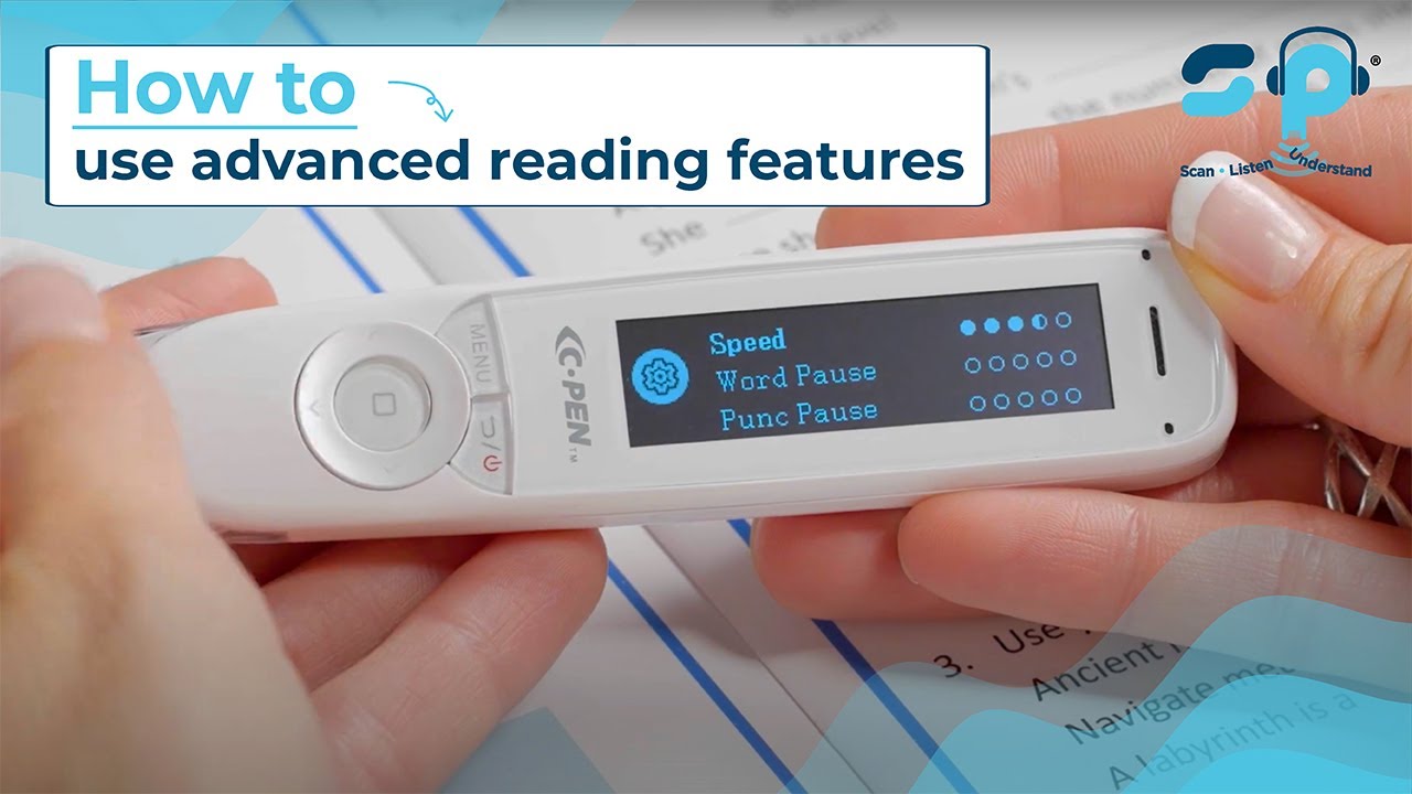 Using Advanced Reader Mode | Reading Pens - YouTube