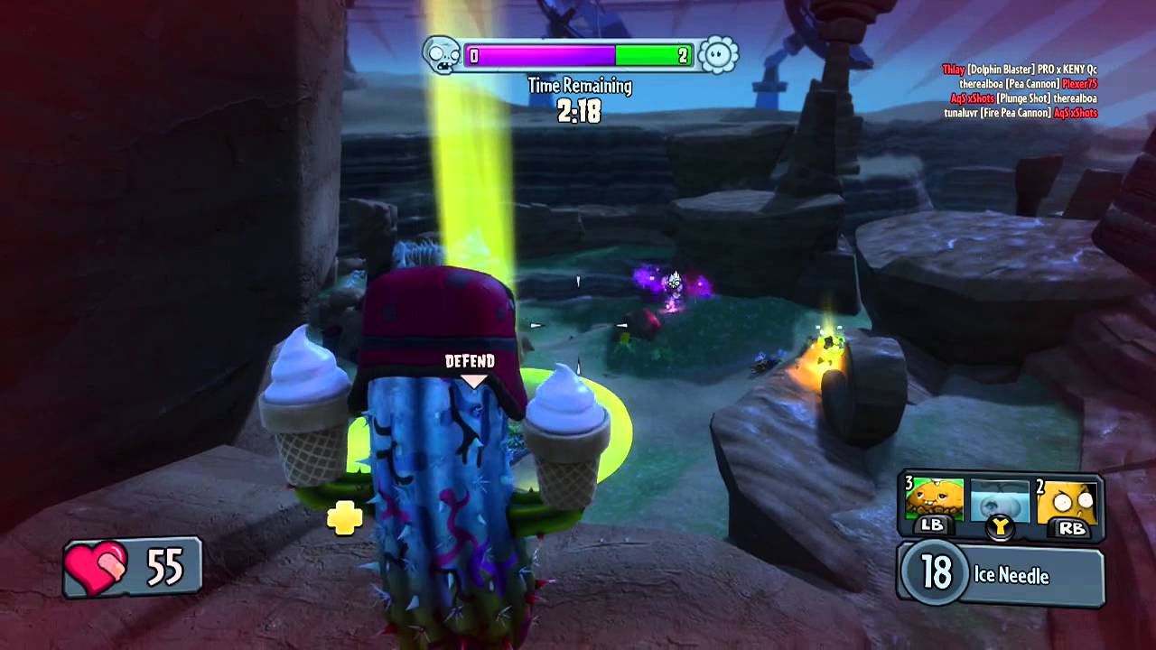 Plants Vs. Zombies Garden Warfare: Ep 32 - Ice Cactus - YouTube
