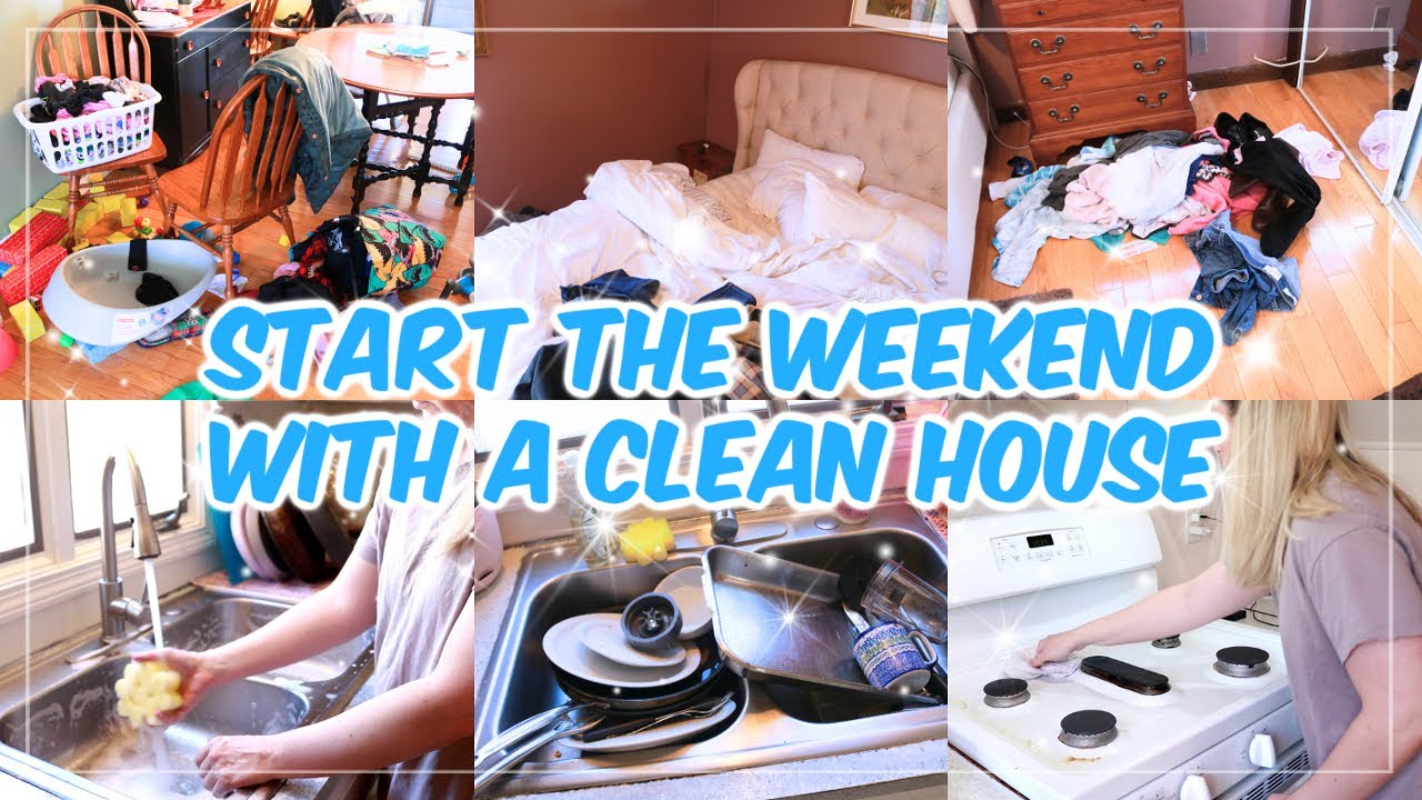 EXTREME CLEAN WITH ME 2024! WEEKEND CLEANING MOTIVATION! - YouTube