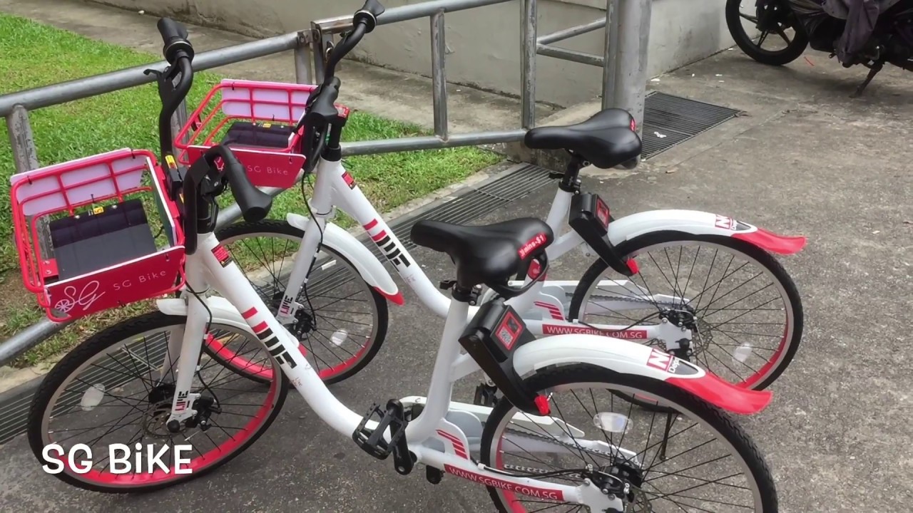 SG Bike Unlock with EZ-Link card - YouTube