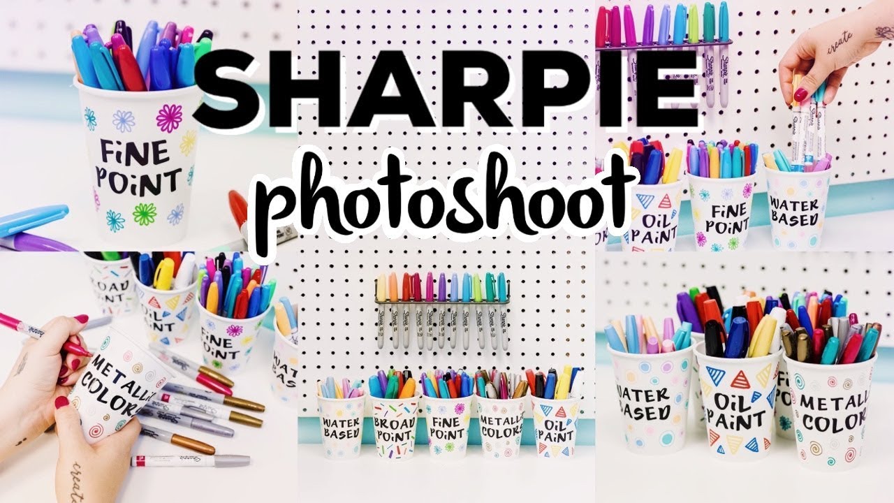 Sharpie Photoshoot! - YouTube