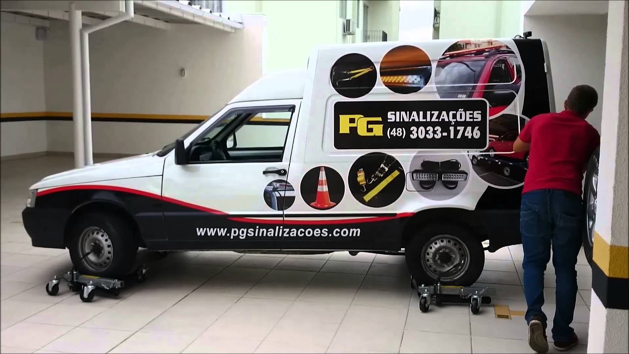 Patins para carro HIDRAULICO. Movimentador para carros PG SINALIZAÇÕES ...