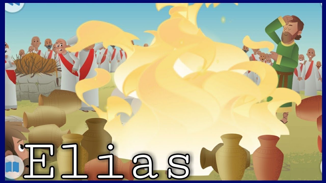 História de Elias / Desenho biblico de Elias / Desenho animado de Elias ...