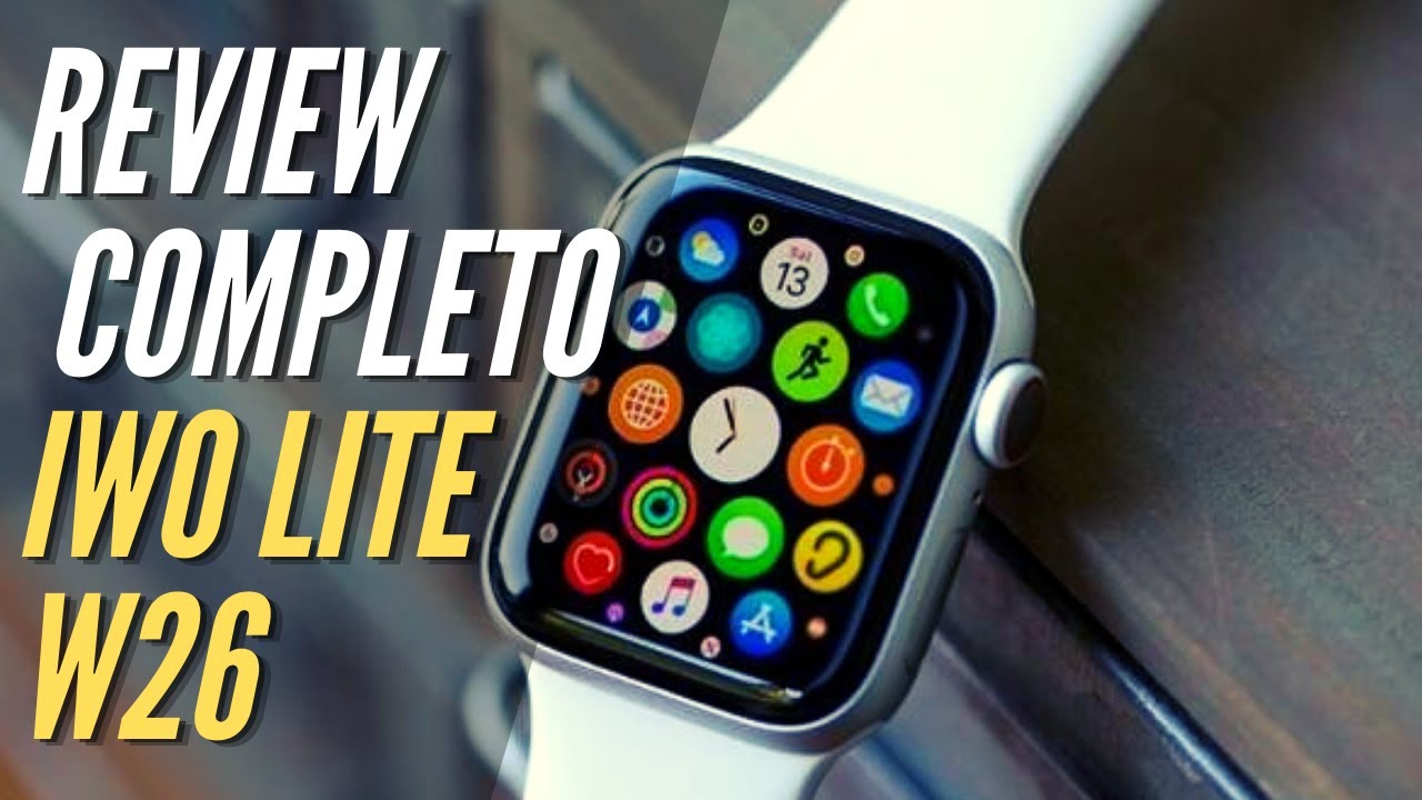 Review completo Smartwatch IWO 12 lite W26 - YouTube