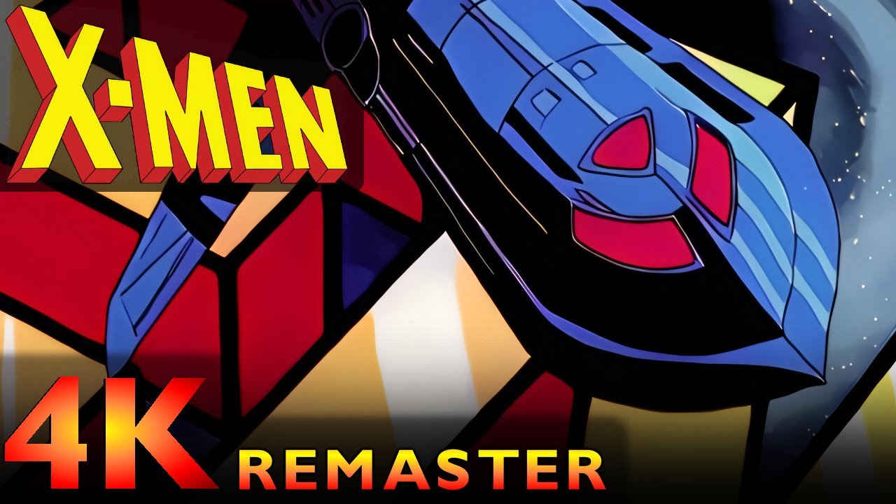 X-Men: The Animated Series (90's) - 𝙰𝙸 Remastered Opening | UHD 4K ...