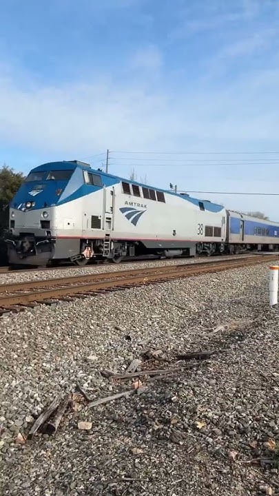 PO80 meets PO73 at Powell drive 12/1/24 #train #amtraktrains #railfan - YouTube