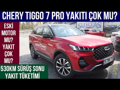 YENİ MOTOR MU? CHERY TIGGO 7 PRO 1.6 183 HP NE YAKTI? | YAKIT TÜKETİMİ FAZLA MI?