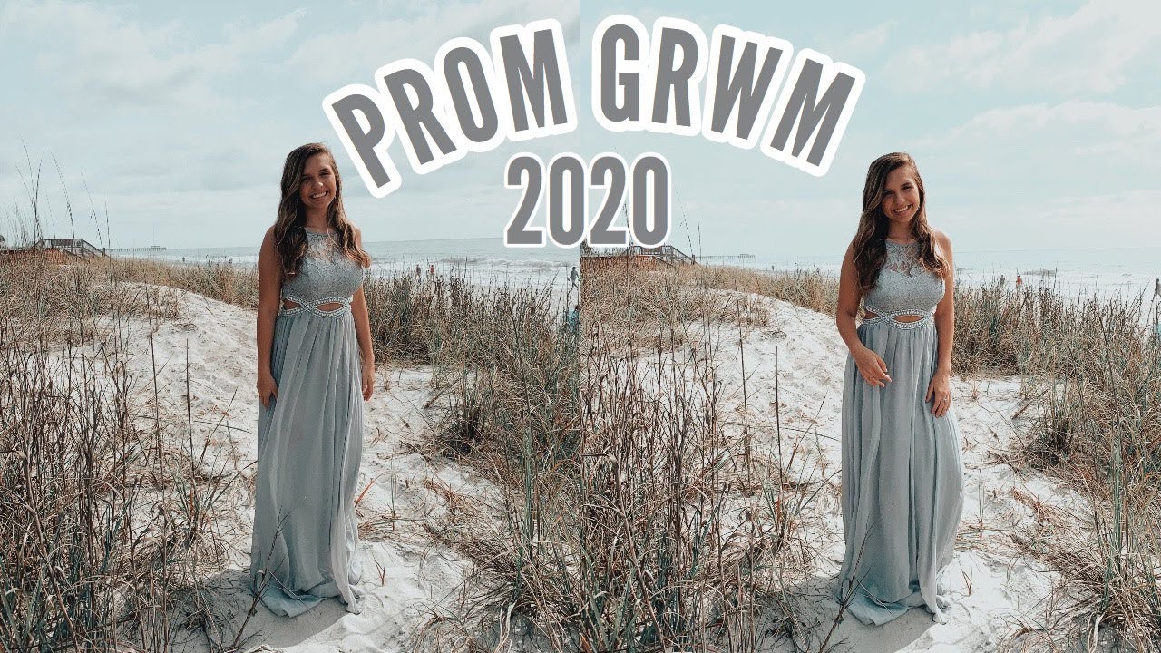 GRWM for PROM..pictures (because corona cancelled prom) 2020 - YouTube