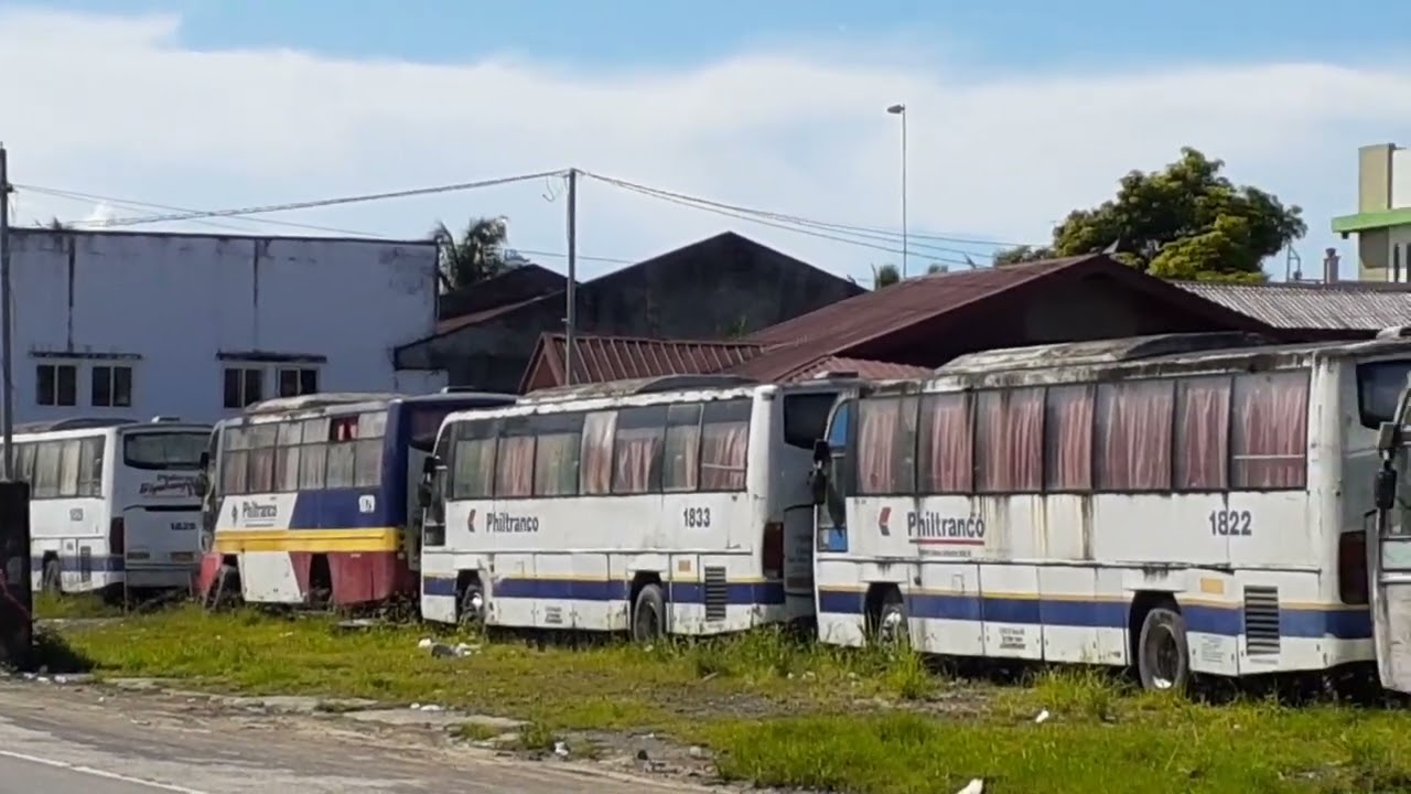 PHILTRANCO OLD BUSES, in Calbayog City, Samar, Philippines - YouTube