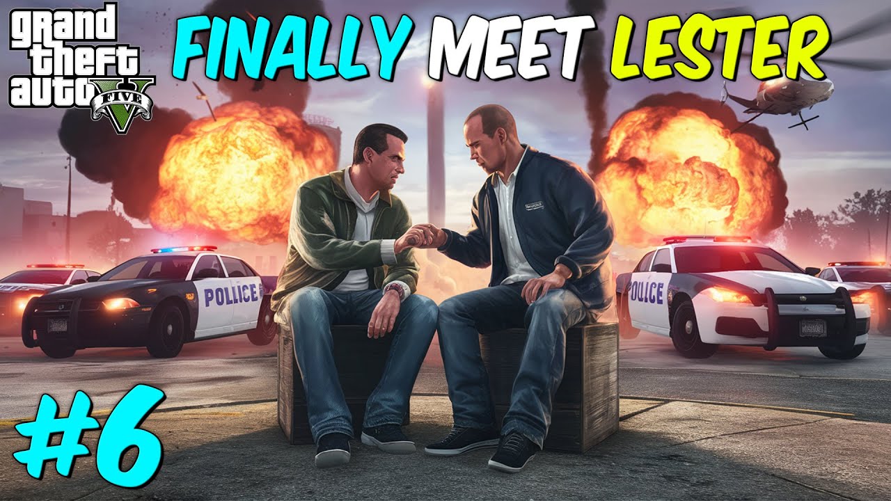I MET LESTER FINALLY😱! GTA V Most Epic Character - YouTube