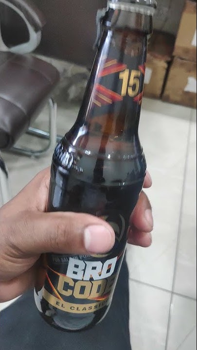 BRO CODE WINE 15% ALCOHAL - YouTube