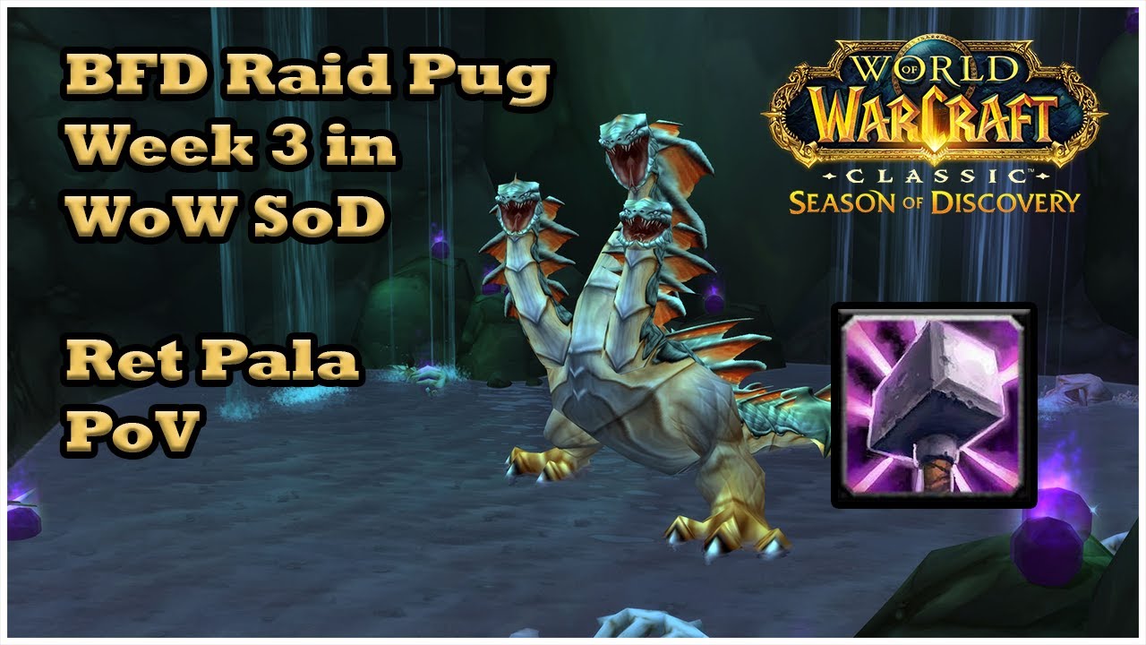 BFD Raid full clear Pug Ret Pala PoV [WoW SoD] - YouTube