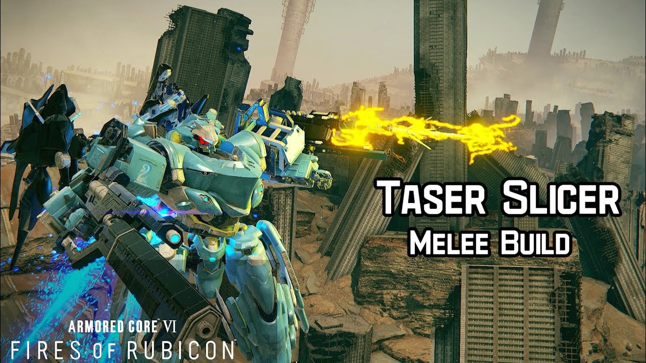 Taser Slicer Melee Speed Build - Armored Core 6 - YouTube