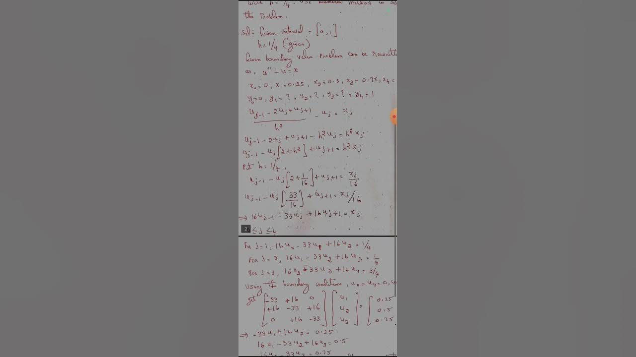 DEEPAK NUMERICAL ANALYSIS - YouTube