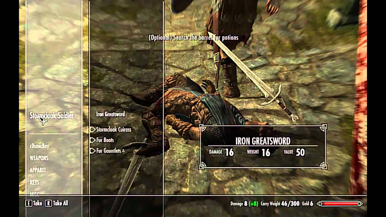 Skyrim Let's Play Part 3 - The First Mission, the Tutorial! - YouTube