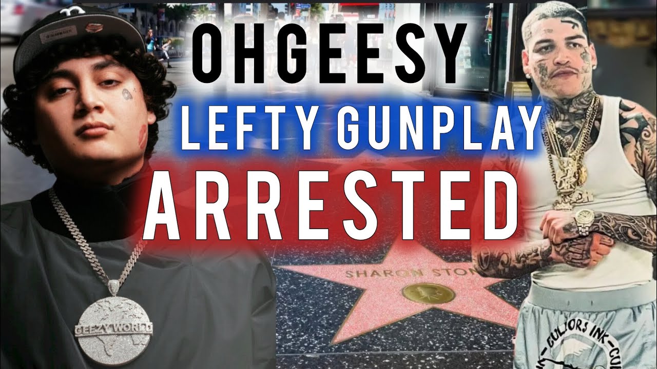 Ohgeesy / Lefty Gunplay arrested in Hollywood 😱 - YouTube