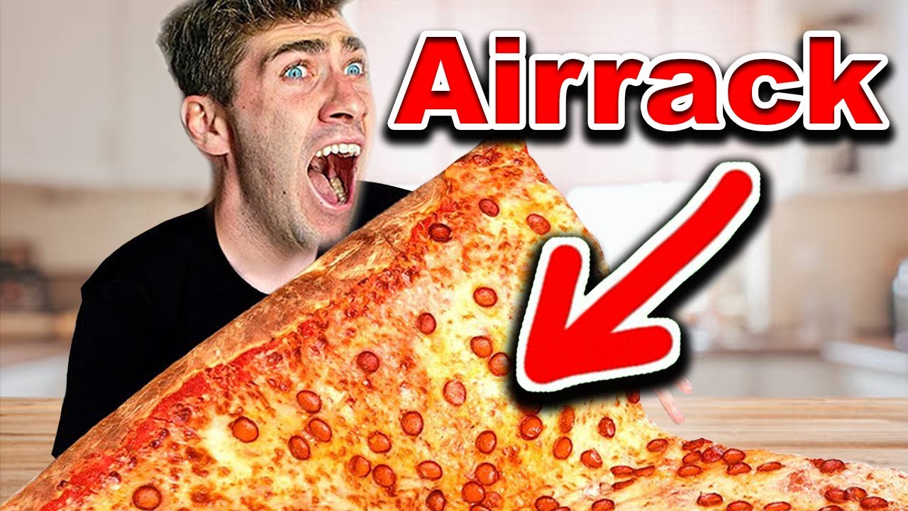 I Delivered AIRRACK the Youtuber a GIANT Pizza - YouTube