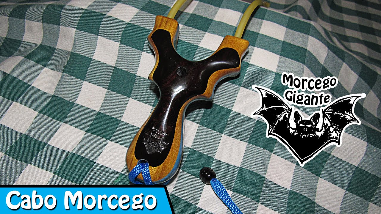 NOVO MODELO DE CABO DE ESTILINGUE / BALADEIRA - MORCEGO #estilingue # ...