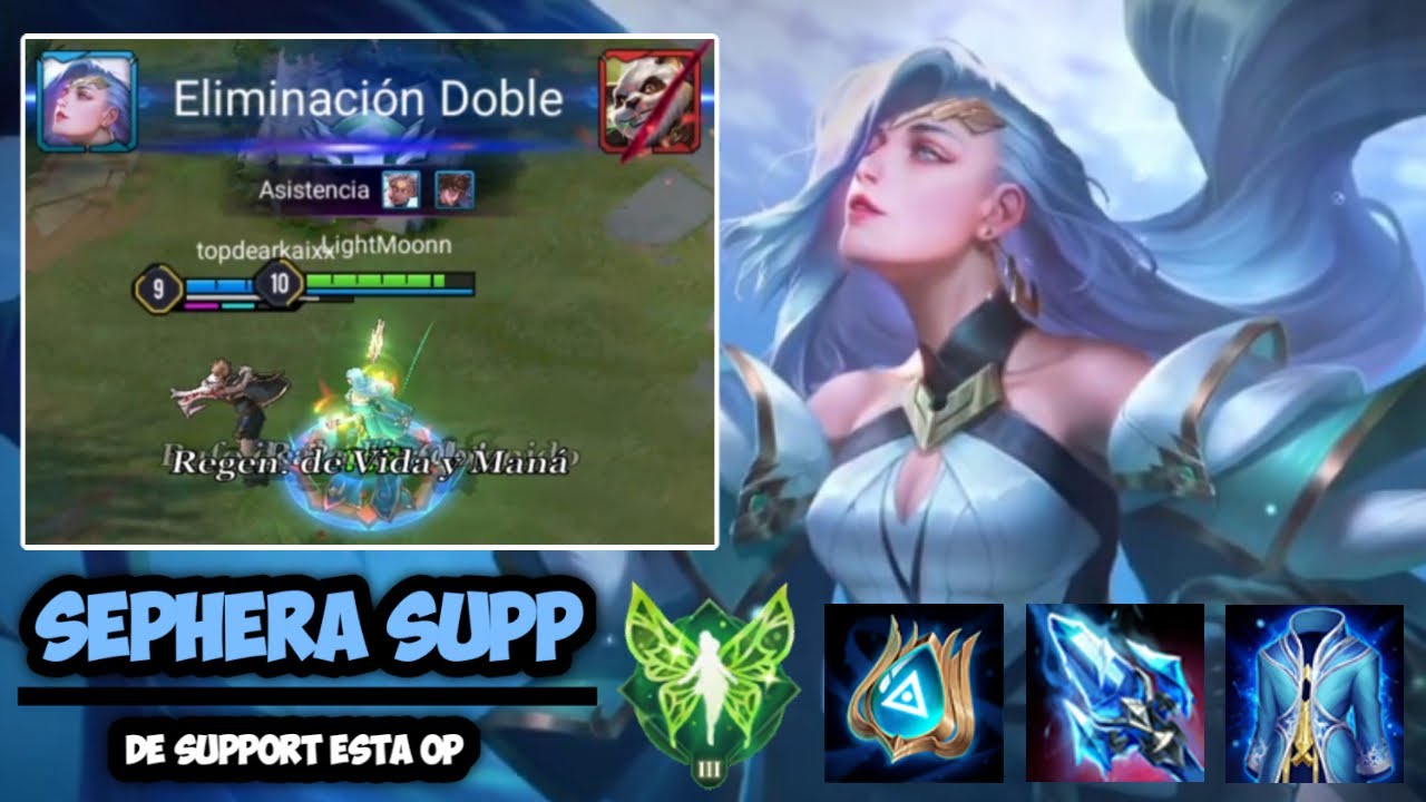 SEPHERA SUPPORT LO TIENE TODO!! | Arena of Valor - YouTube