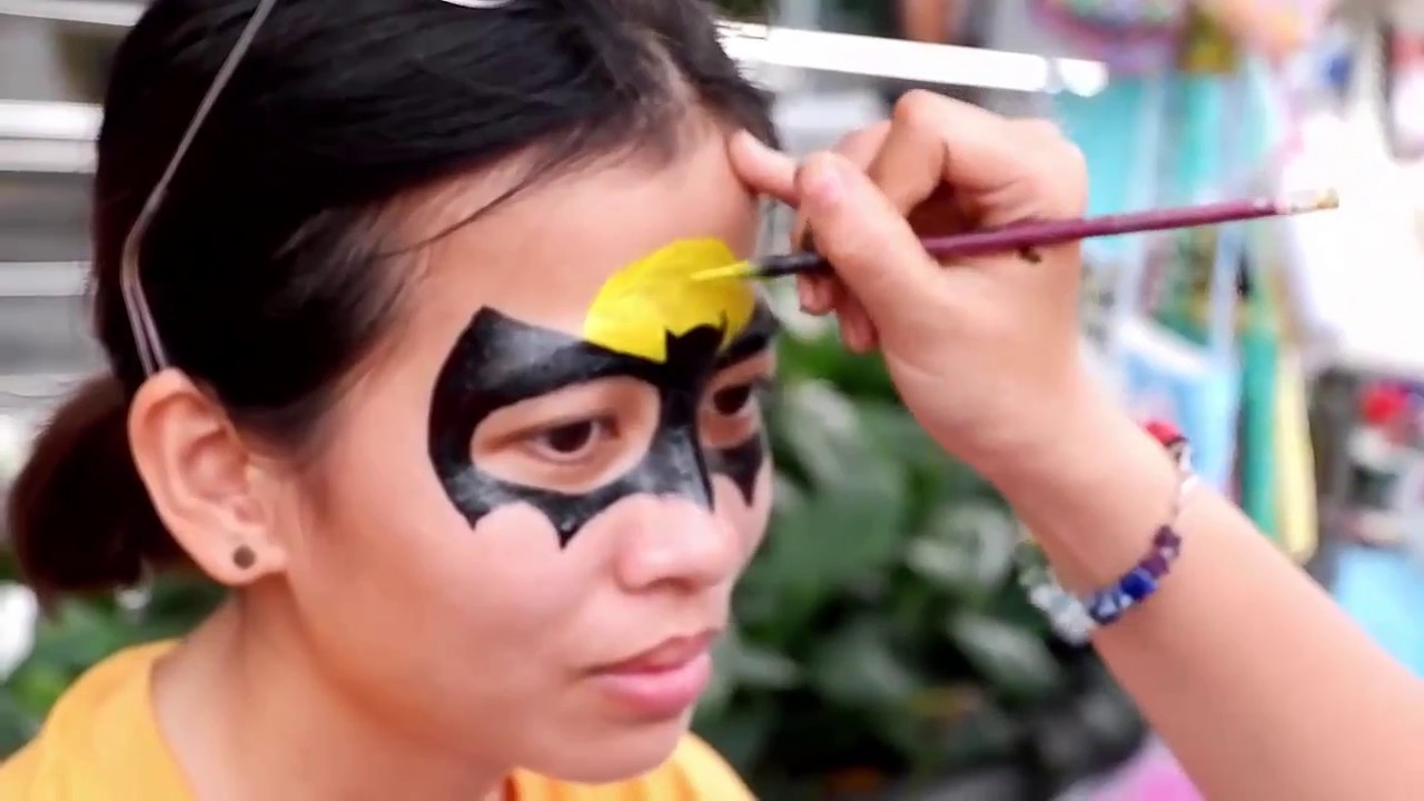 Halloween Face Painting - JOY Citipoint 21/10/2017 - YouTube