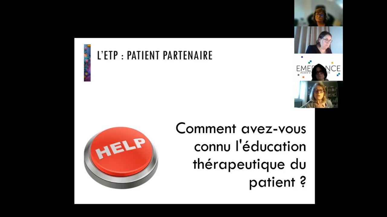 Education thérapeutique du patient #2 - Patient partenaire - YouTube