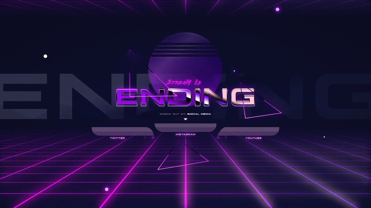 Stream Ending Soon Template Free Stream Is Ending stream starting soon ...