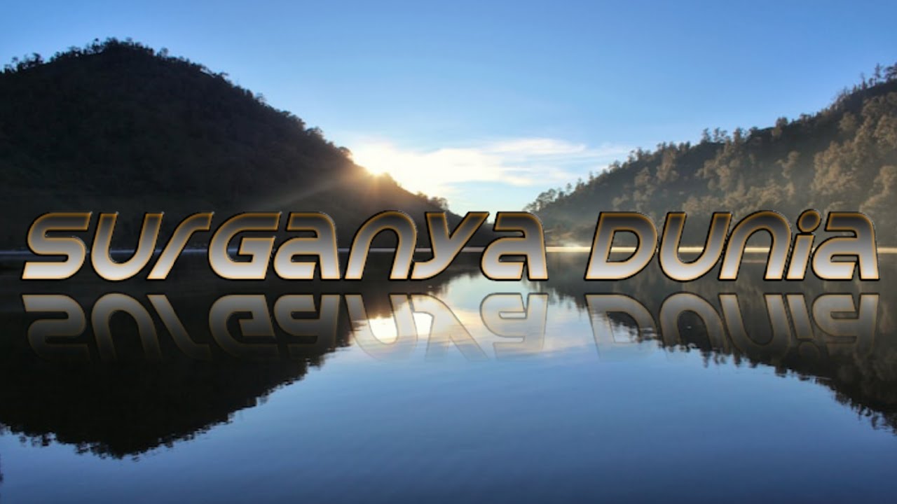 Pemandangan alam terindah di dunia || Subhanallah!! inikah secuil surga ...