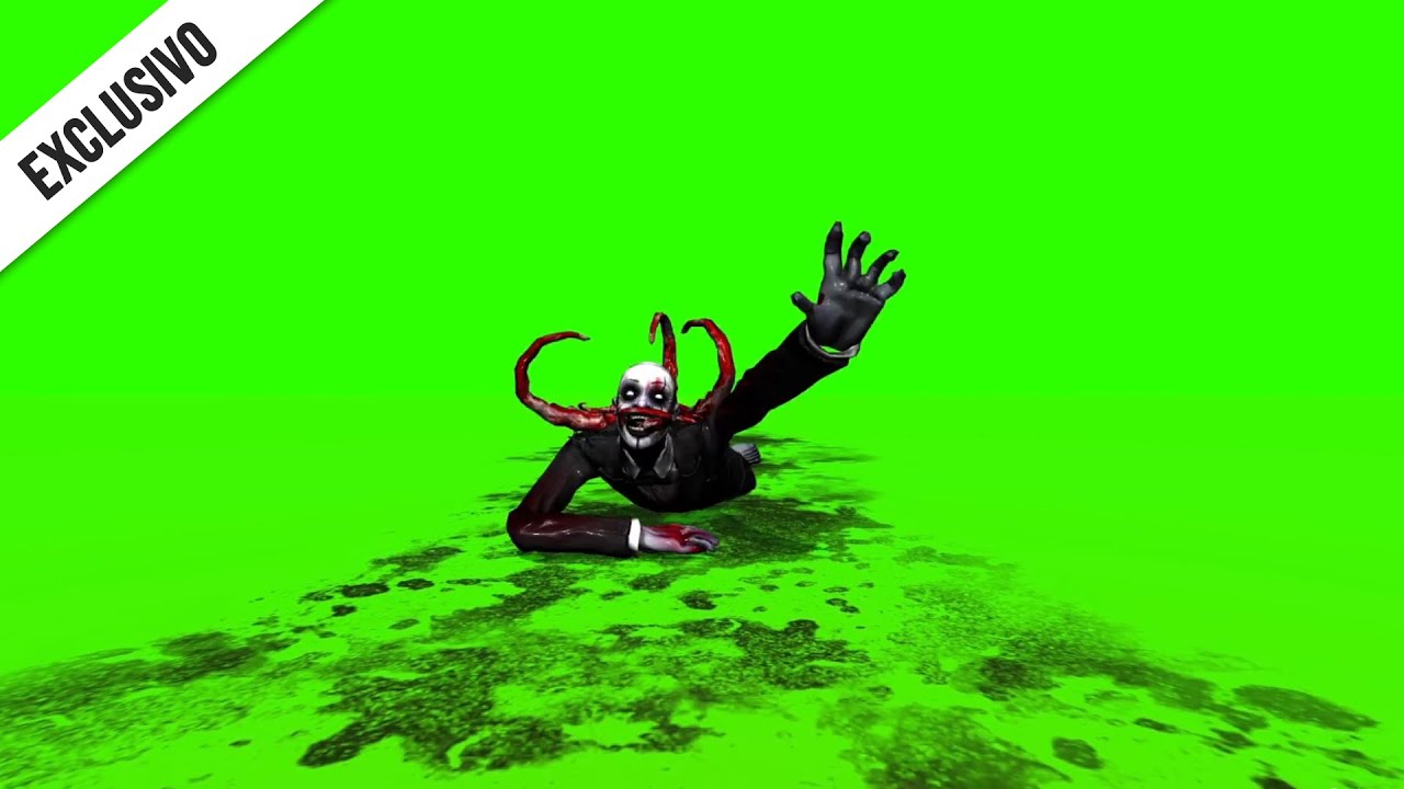 Scary Monster / Green Screen - Chroma Key - YouTube